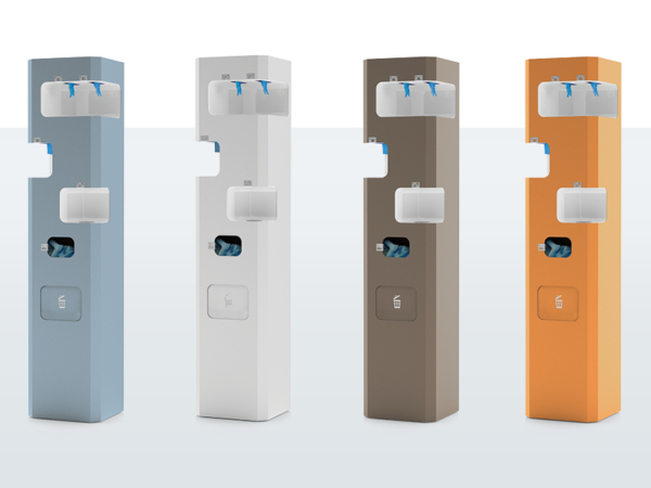 Der neue SANISTATION ®- Hygiene-Tower - DTS-DESIGN GmbH